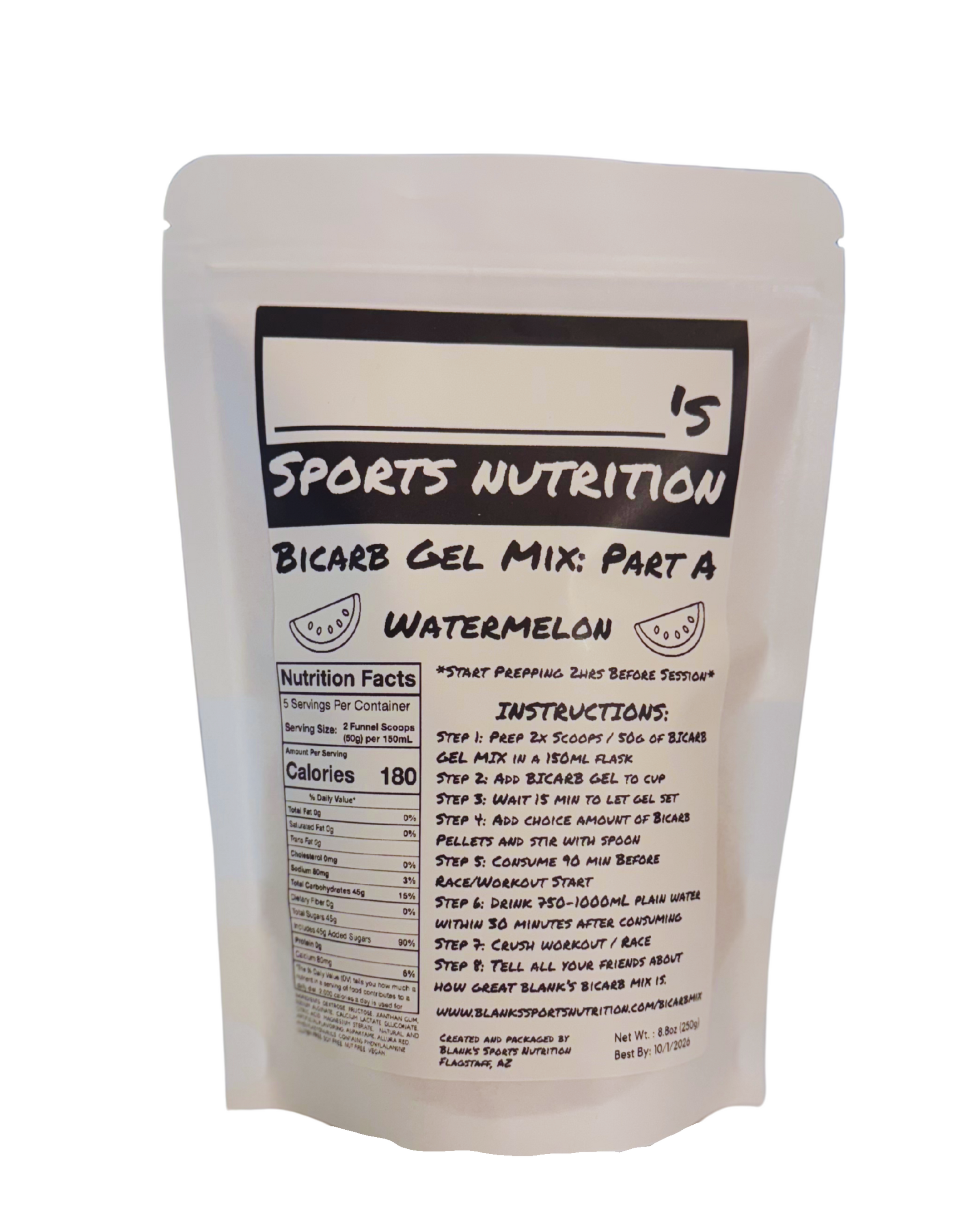 Blank's Bicarb Mix | For Endurance Athletes & High-Intensity Sport