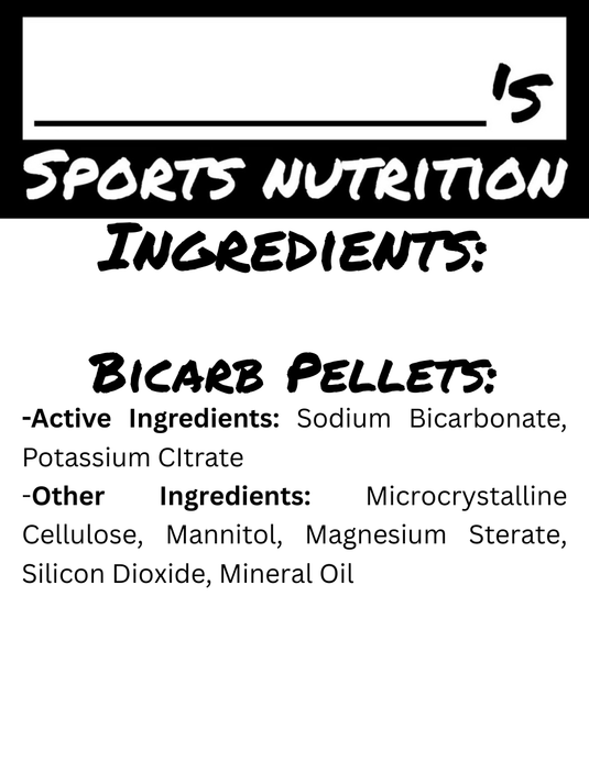 Blank's Bicarb Mix | For Endurance Athletes & High-Intensity Sport