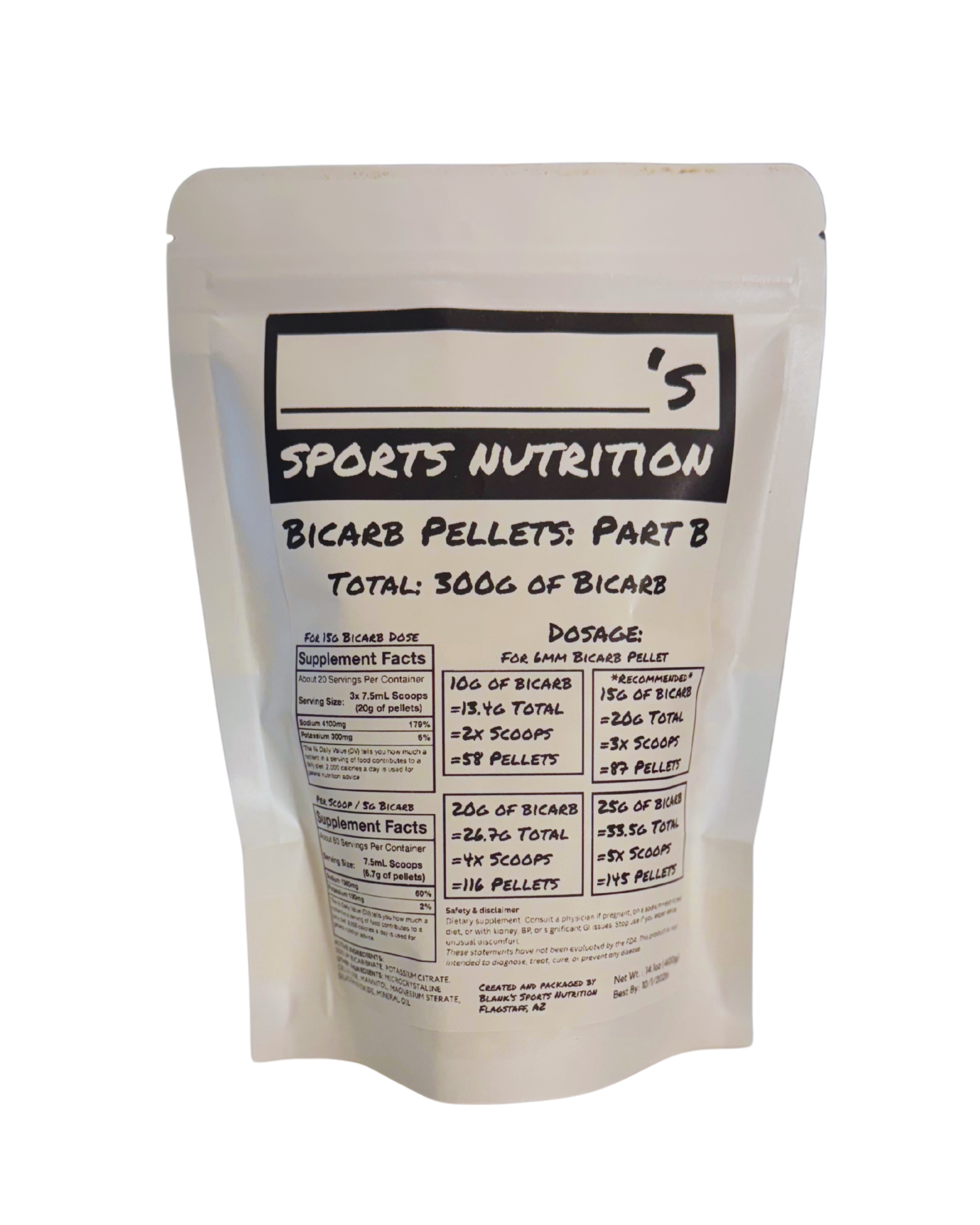 Bicarb Pellets Refill Pack | High-Performance Fuel for Athletes
