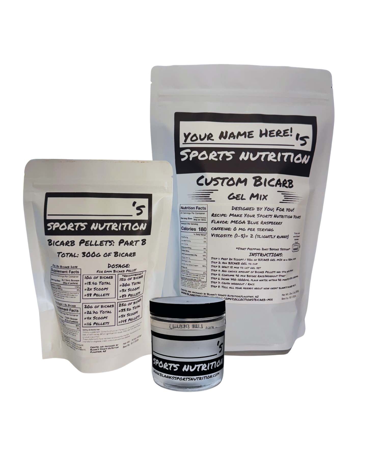 Custom Bicarb Mix | High-Performance Buffer for Endurance Sport